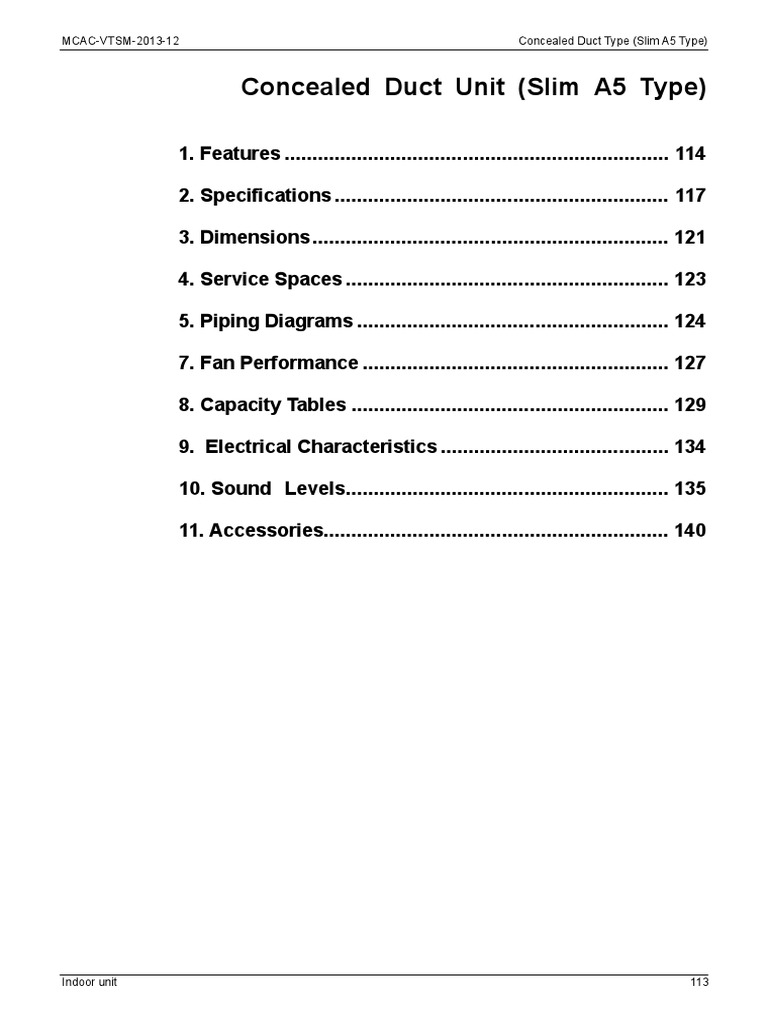 DA5 Duct Unit Service Manual | PDF | Air Conditioning | Hvac