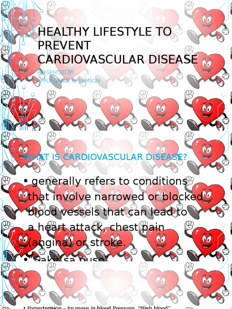 Prevent Cardiovascular Disease: Healthy Tips | PDF | Wellness | Lifestyle