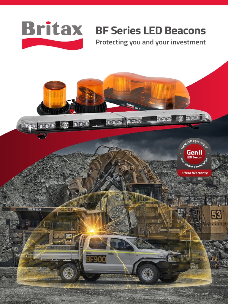 Britax BF Series LED Beacons Overview | PDF | Light Emitting Diode ...