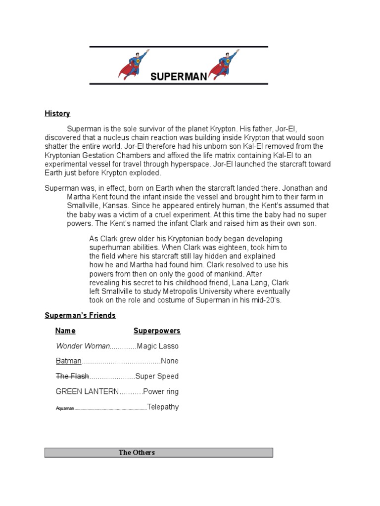Superman | PDF