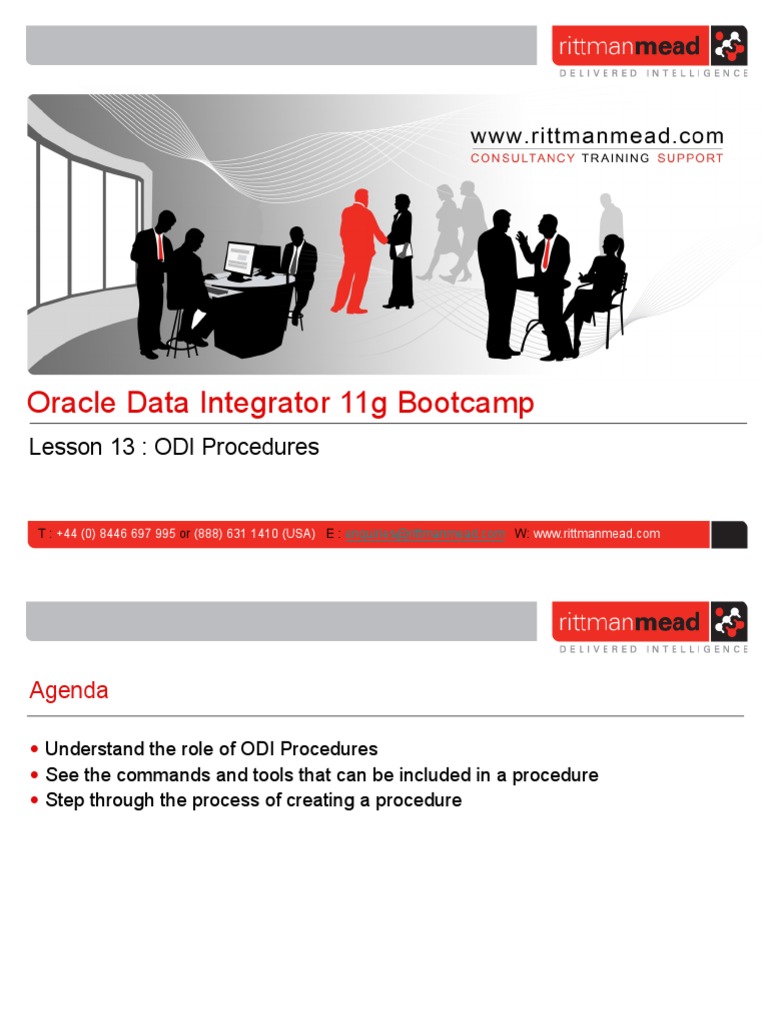 Creating and Using ODI Procedures: A Guide to Developing Reusable Administration and Maintenance ...