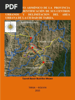 Mapa de Distritos de Tarija Cercado | PDF