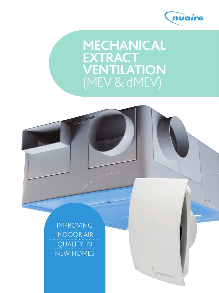 Mechanical Extract Ventilation | PDF | Mechanical Fan | Ventilation ...