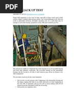 Rocking Test Procedure PDF | PDF