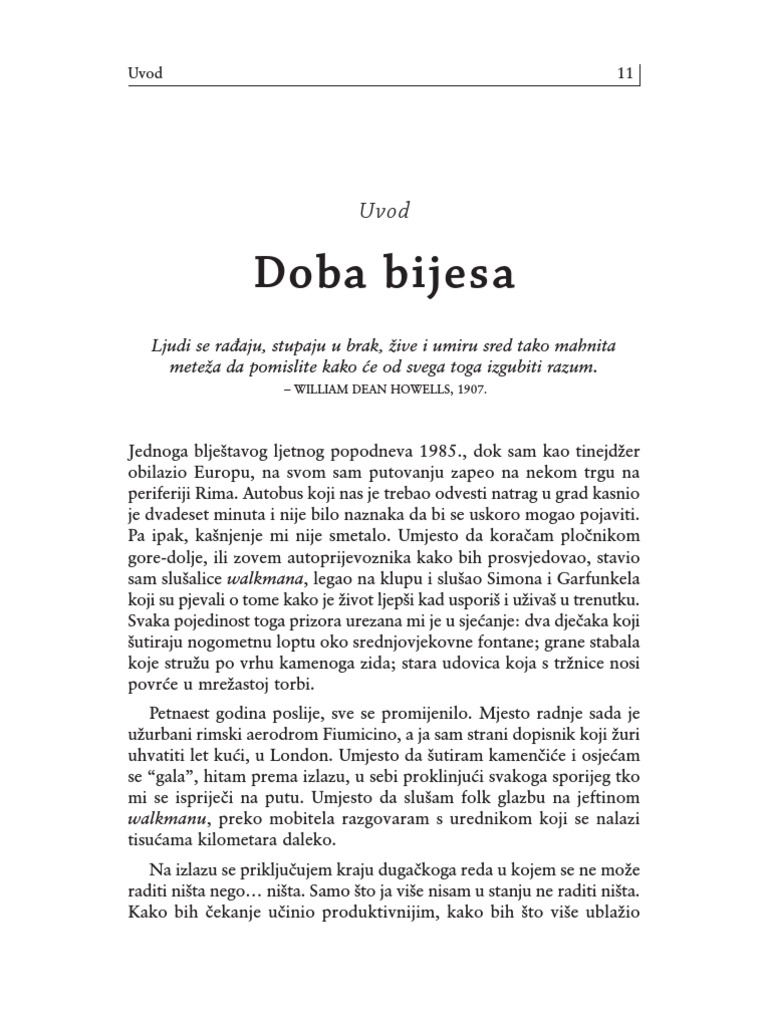 Pohvala Sporosti PDF | PDF