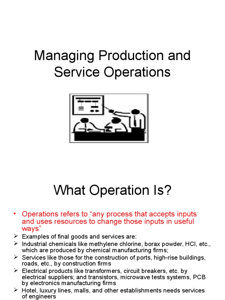 Managing Production and Service Operations | PDF | Inventory ...