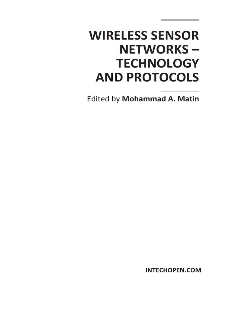 Wireless Sensor Networks | PDF | Wireless Sensor Network | Computer Network