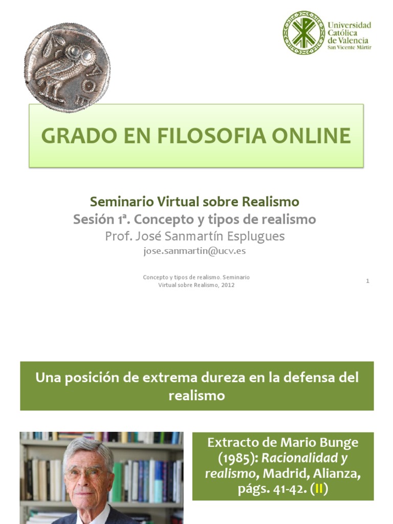 Sesión+1 +concepto+y+tipos+de+realismo | PDF | Realismo filosófico ...