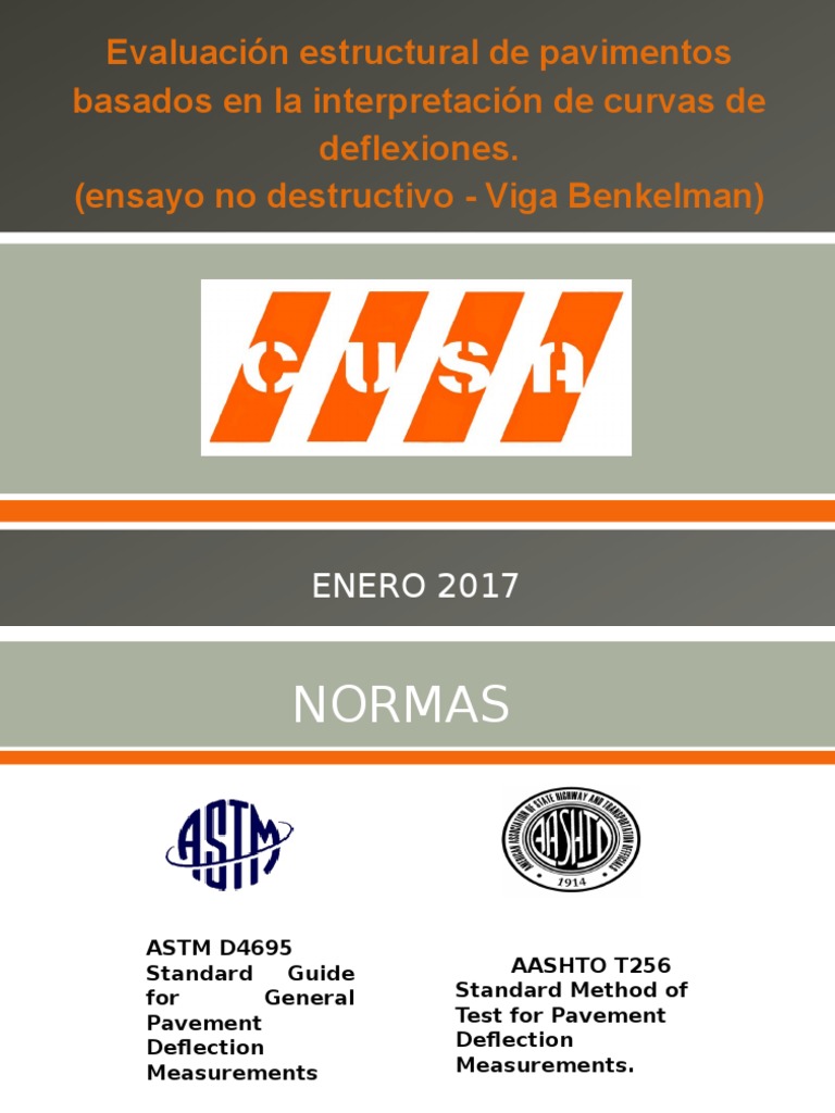 Presentación Viga Benkelman | PDF | Acero | Medición