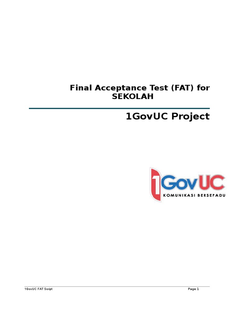 FAT UAT Test Plan - Sekolah v2 | PDF | Email Address | Email