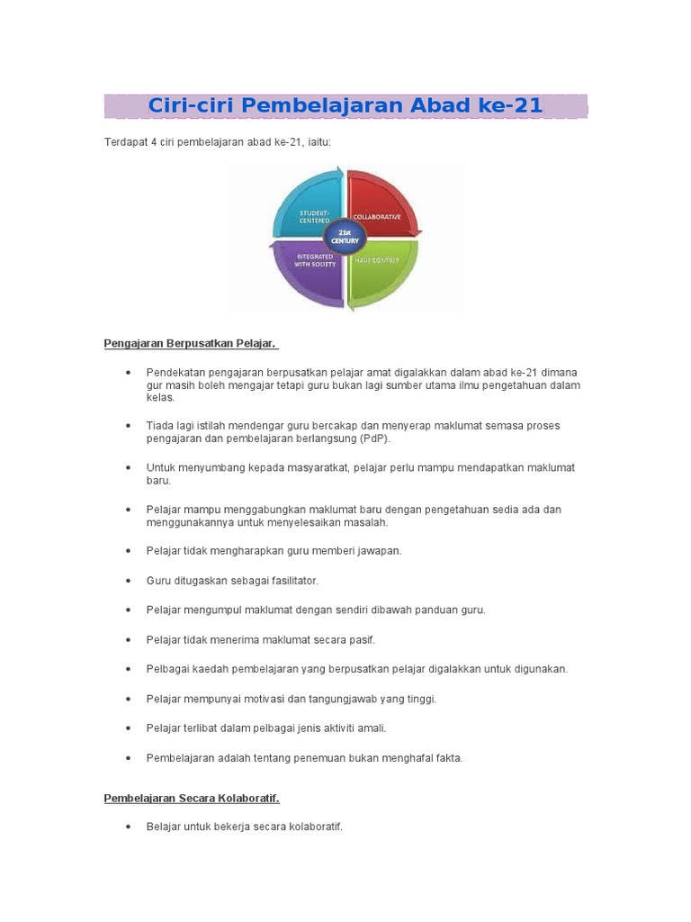 Ciri-Ciri Pak 21 | PDF