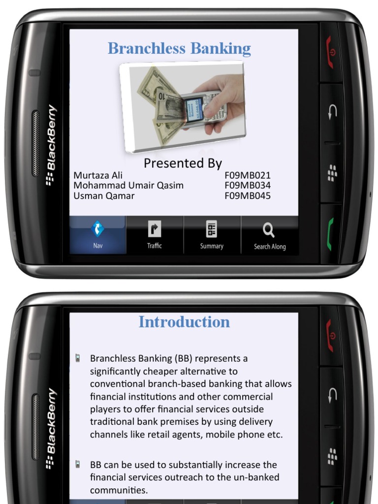 Branch Less Banking | PDF | Banks | Wire Transfer