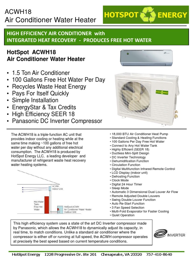 ACHW Spec Sheet | PDF
