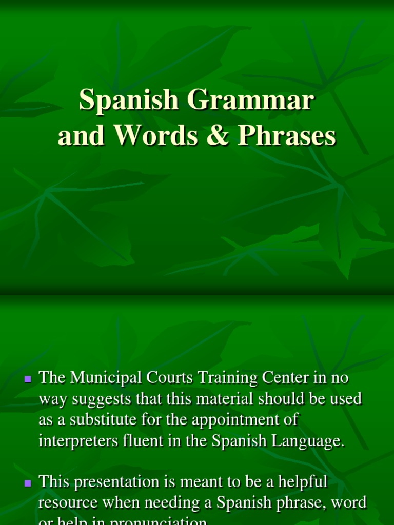 Spanish PDF | PDF
