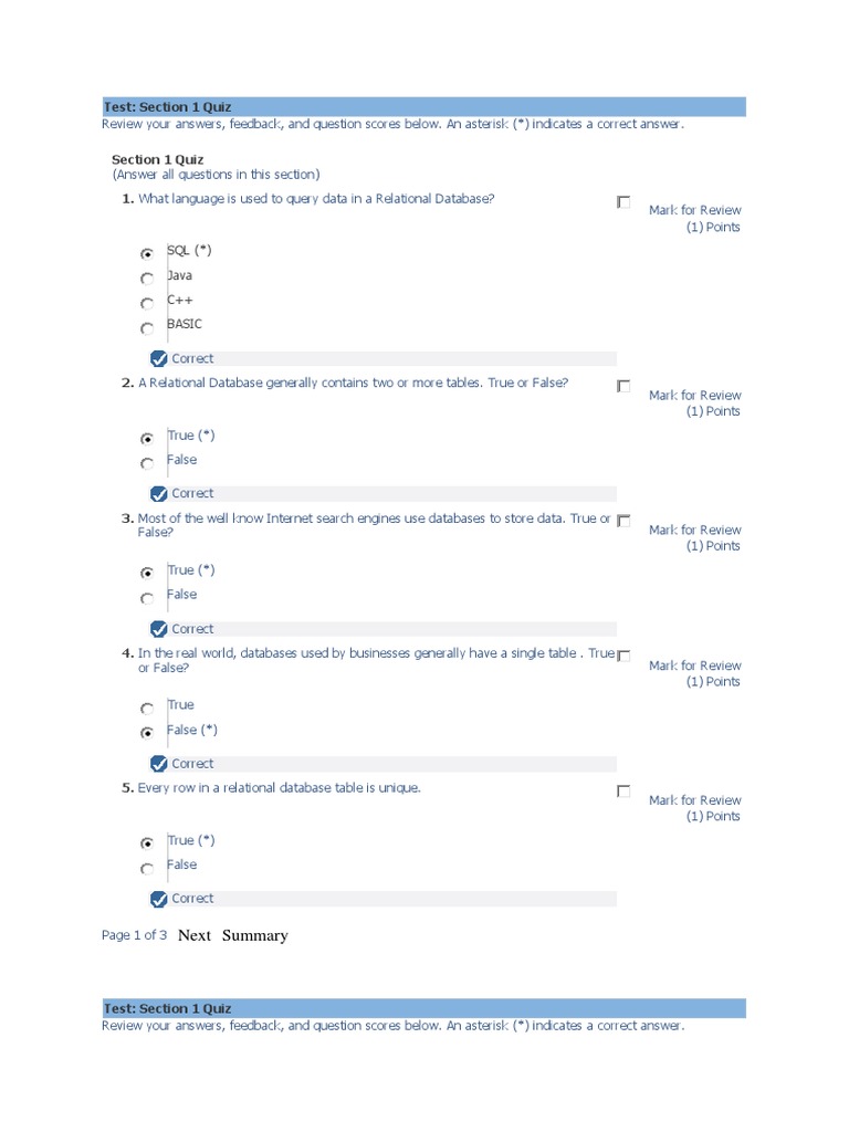 Oracle Database Design Quiz Answers Design Talk