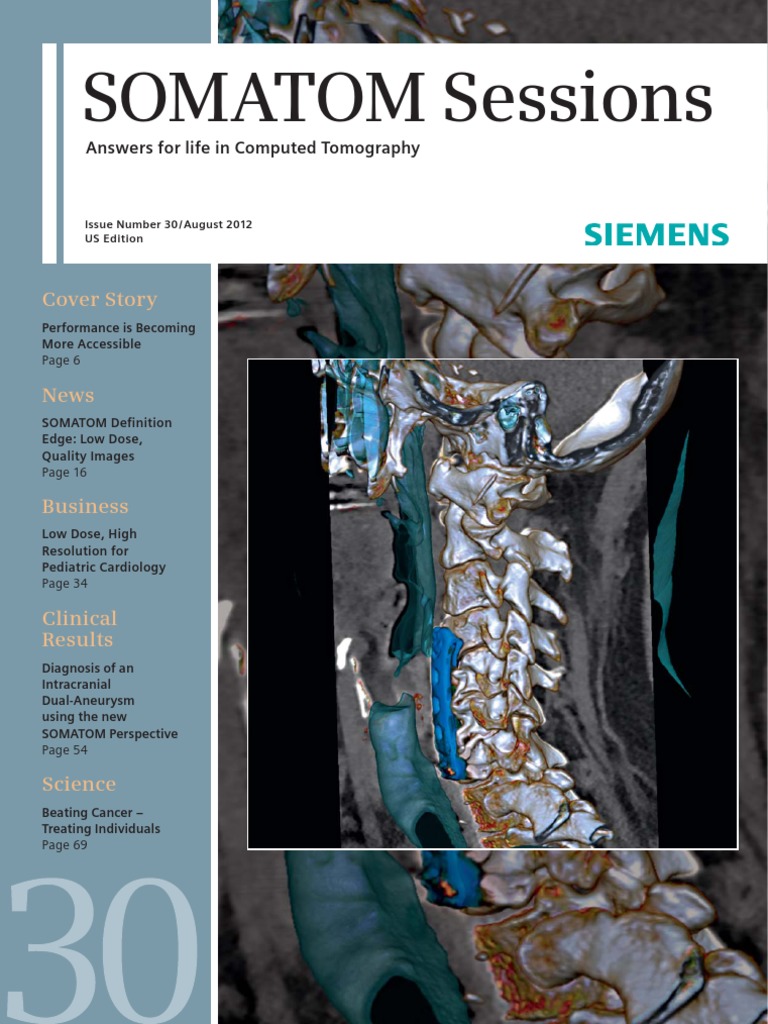 Somatom Sessions 30 Final Usa Version-00556391 | PDF | Ct Scan | Radiology