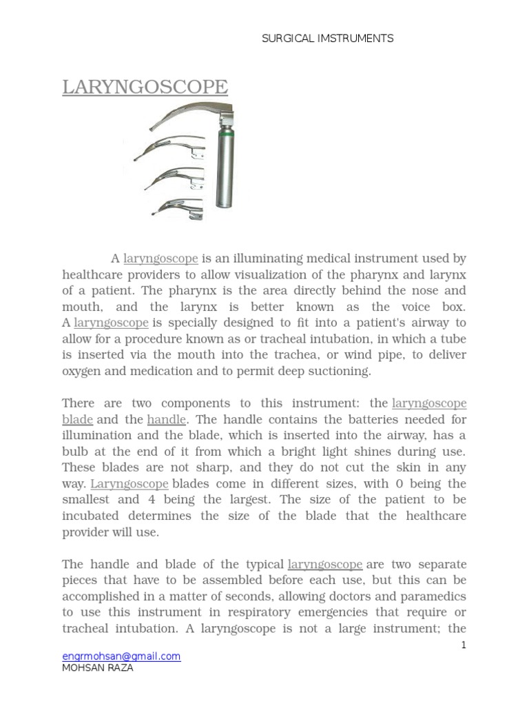 Medical Instruments Pictures & Thier Uses | PDF | Surgery | Rectum