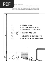 Pump Calculation | PDF