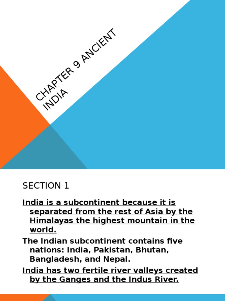 Chapter 9 Ancientindia | PDF | Ashoka | Gautama Buddha