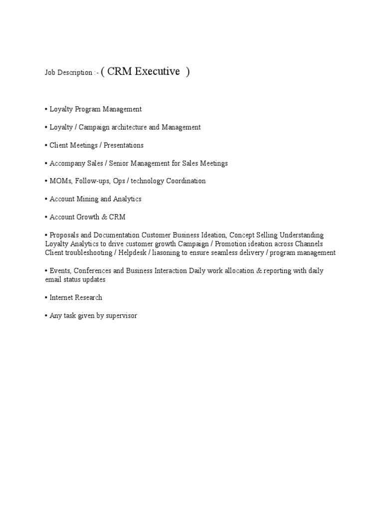 CRM (Mba) | PDF | Career & Growth | Business