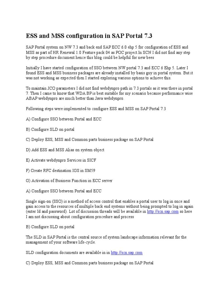 Ess Mss Config | PDF | Computer Engineering | System Software