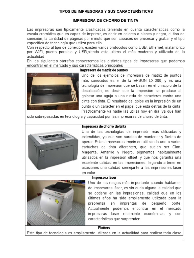 10-Tipos de Impresoras y Sus Características (1)