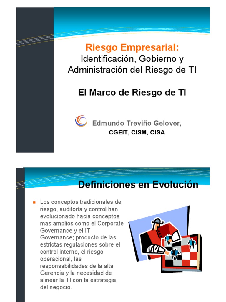 The Risk IT Framework | PDF | Cobit | Toma de decisiones