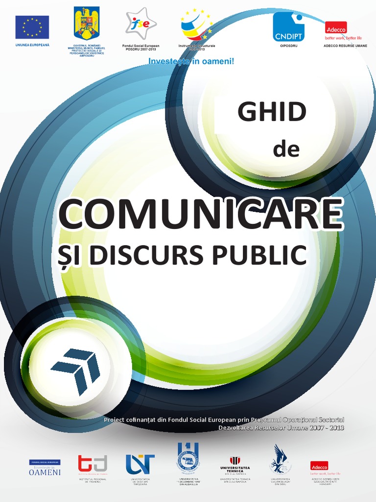 Ghid de Comunicare Si Discurs Public PDF | PDF