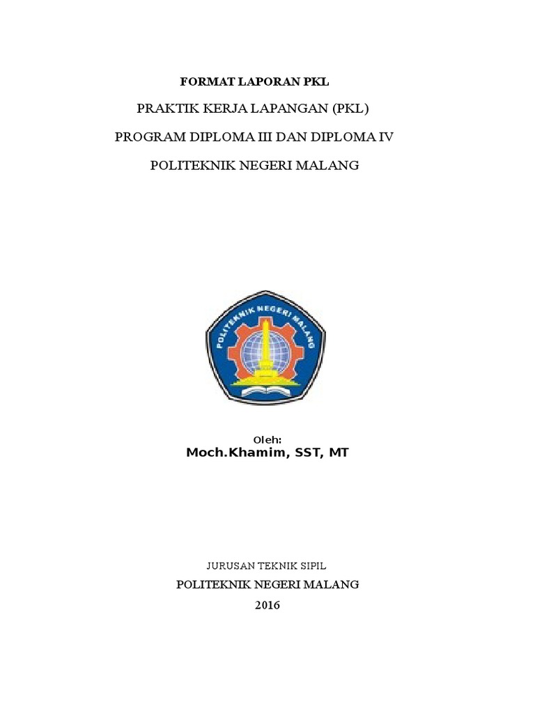 Format Laporan PKL | PDF