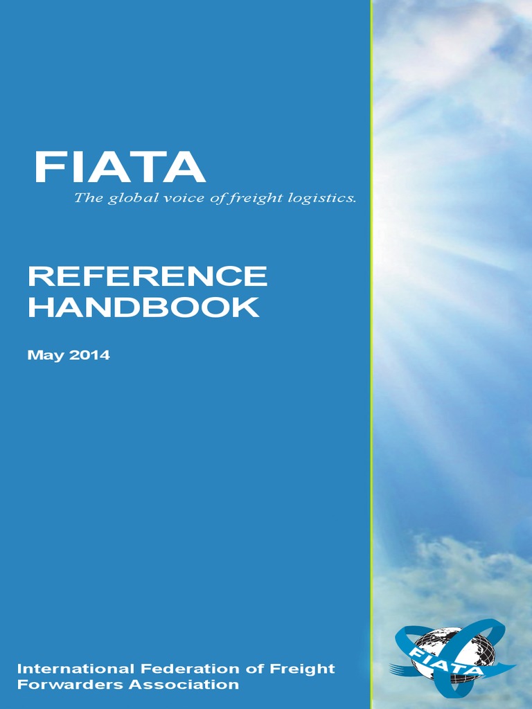 FIATA Reference Handbook 2014 | PDF | Bill Of Lading | Arbitration