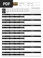 Pathfinder Character Sheet Template | PDF | Tabletop Games | Role ...