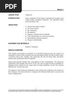 Above/Below Line Behavior Model Guide | PDF | Social Psychology ...
