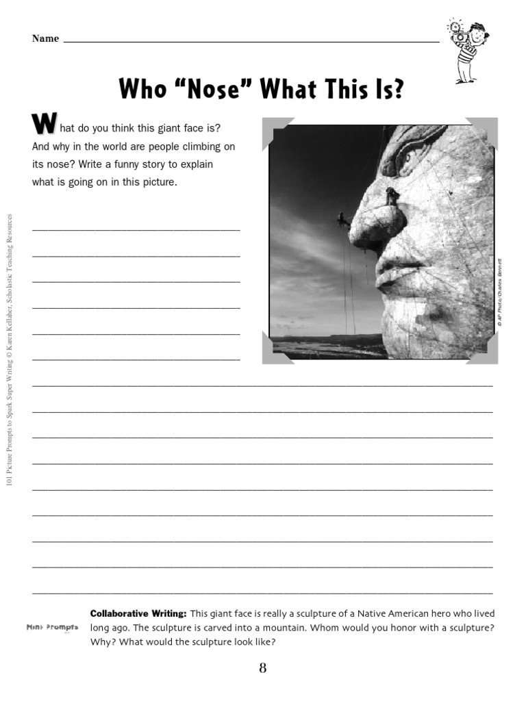 101-Picture-Prompts-To-Spark-Super-Writing 8 | PDF