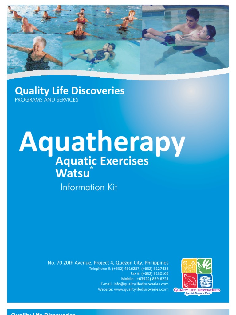 QLD Aquatherapy Info Kit | PDF | Medicine | Medical Specialties
