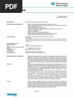 Ficha Técnica de Dimetcote 9 | PDF | Humedad | Zinc