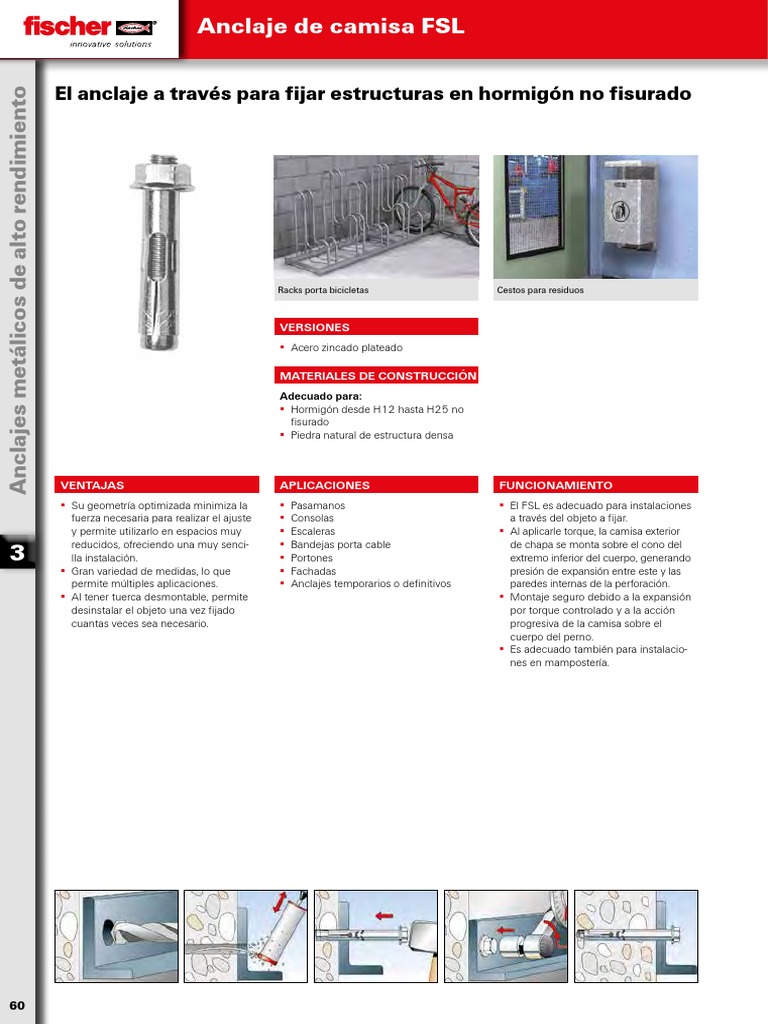 Anclaje de Camisa FSL | PDF