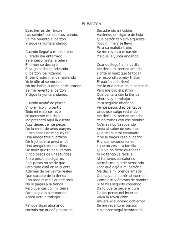 El Barzón | PDF | Hogar, jardinería y bricolaje