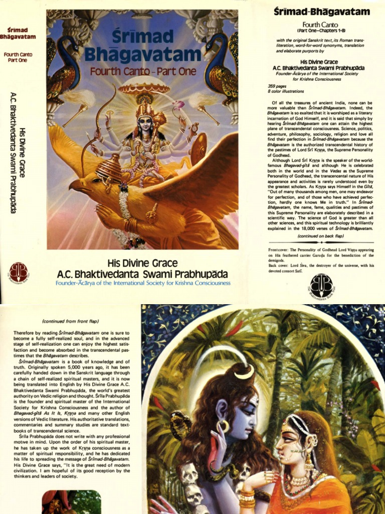 Srimad-Bhagavatam Forth Canto Volume 1 | PDF | Bhagavata Purana | Indian Religions