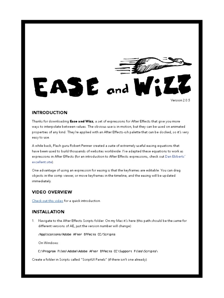 Ease and Wizz 2.0.5 Read Me | PDF | Legal Liability | Tort
