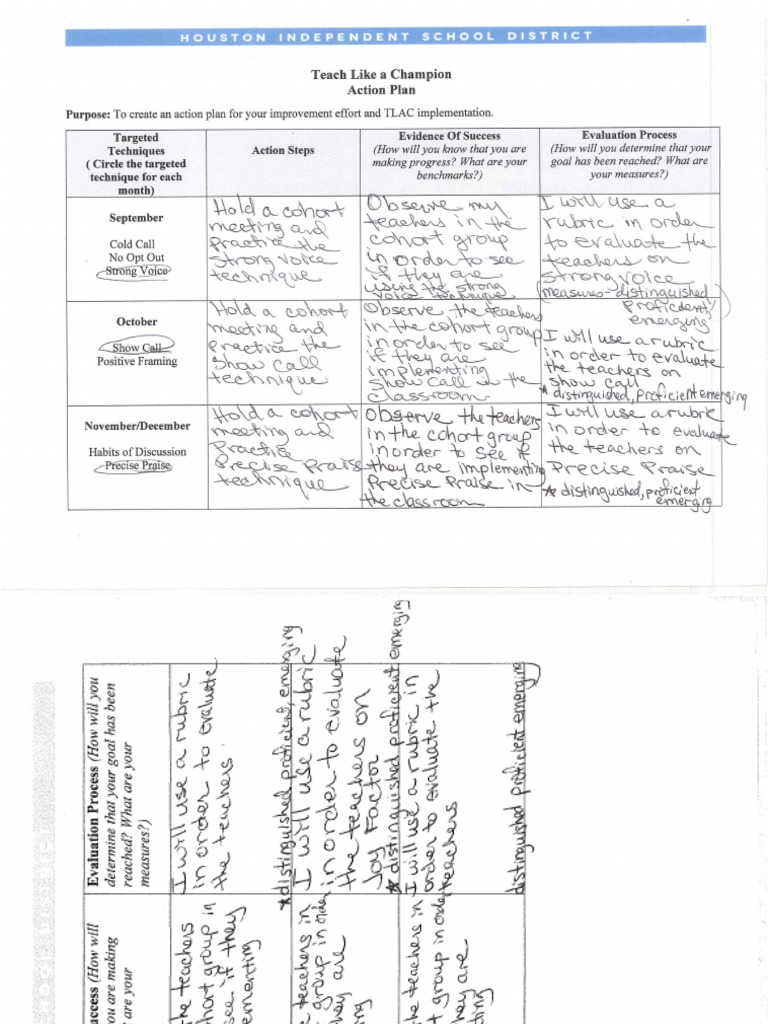 Tlac Action Plan | PDF