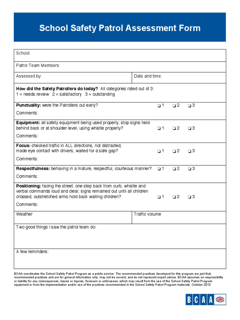 RS SSP Assessment Form | PDF | Social Science