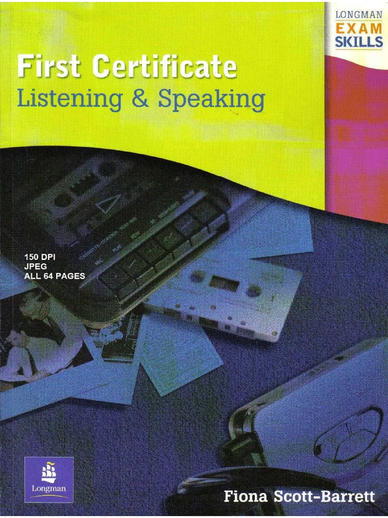 Exam Skills For First Certificate Listening & Speaking SB PDF | PDF
