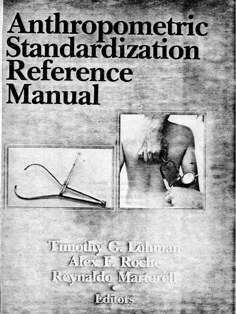 Anthropometric Stand Ref Manual | PDF