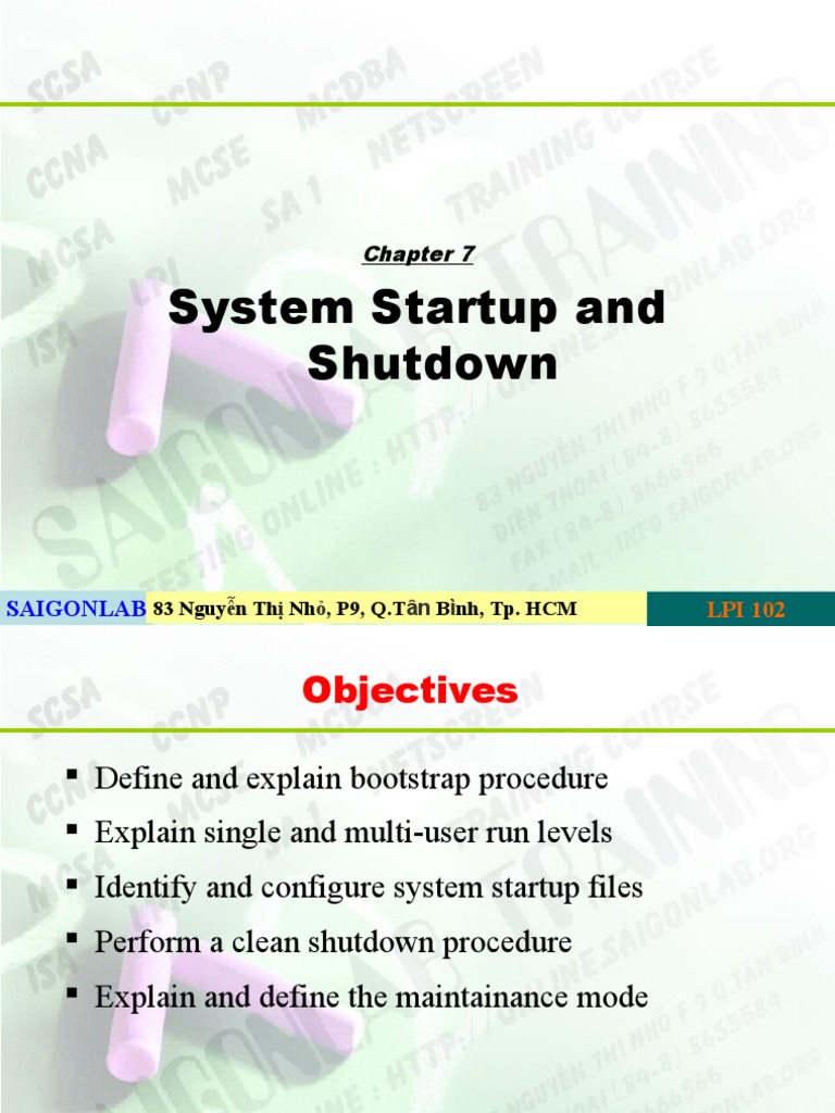 Linux System Startup and Shutdown Guide | PDF | Booting | Kernel ...