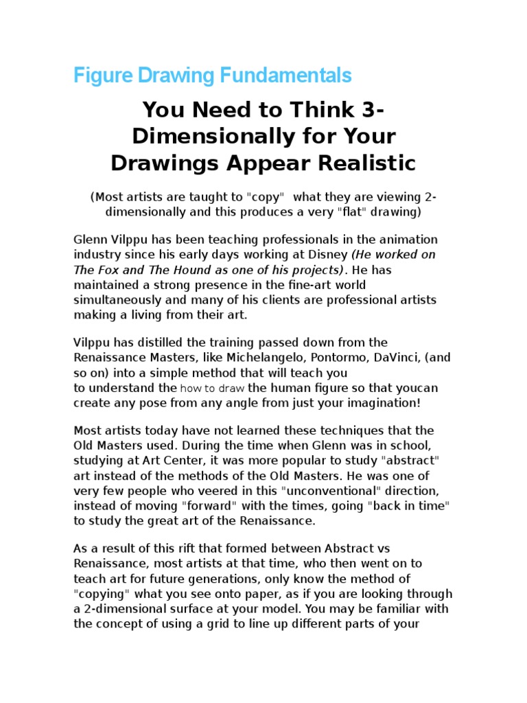 Mastering 3D Figure Drawing Techniques | PDF | Dvd | Drawing