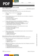 Julius Caesar Vocabulary All Acts | PDF | Philosophy | Law