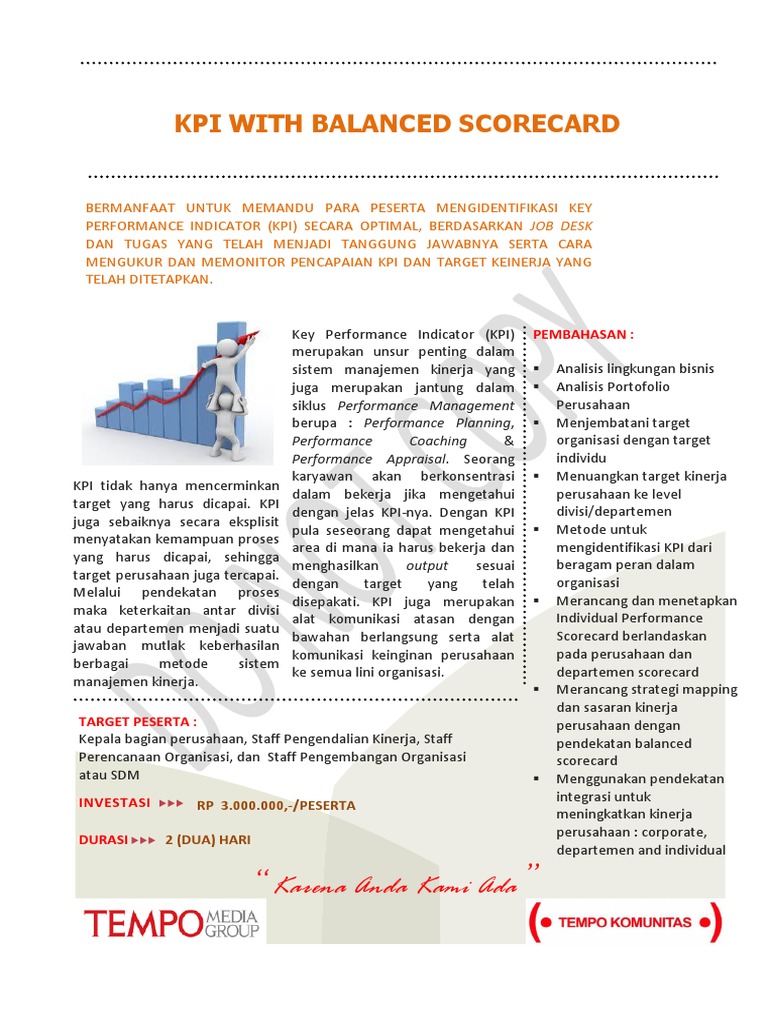 Modul Kpi Balance Scorecard | PDF