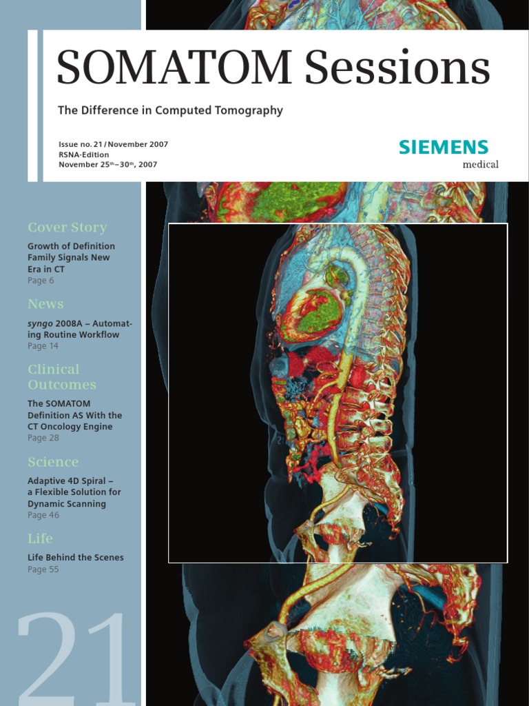 Somatom Sessions 21-00079277-00270159 | PDF | Ct Scan | Medical Imaging