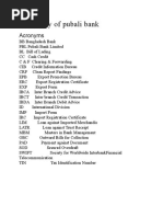 Banking Acronyms and Abbreviations | PDF | Securities (Finance) | Banks