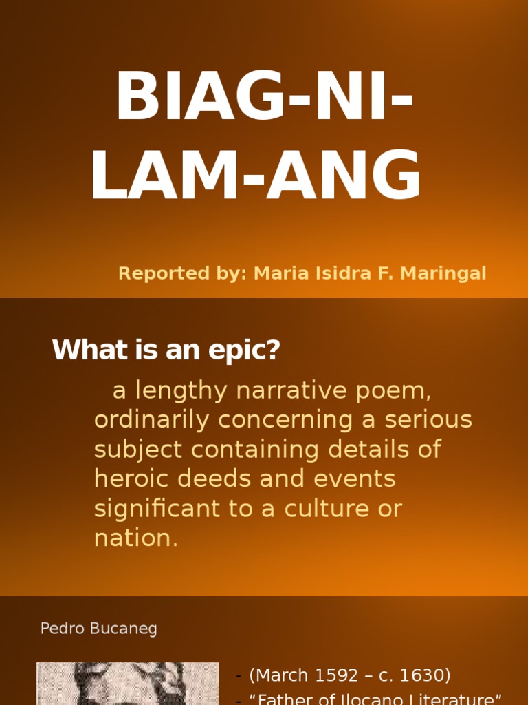 Lam Ang | PDF | Epic Poetry | Poetry